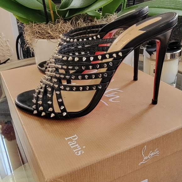 Christian Louboutin | Shoes | Christian Louboutin Marthaspike Heeled ...